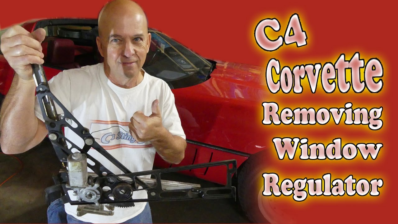 Removing Window Regulator from a C4 Corvette
