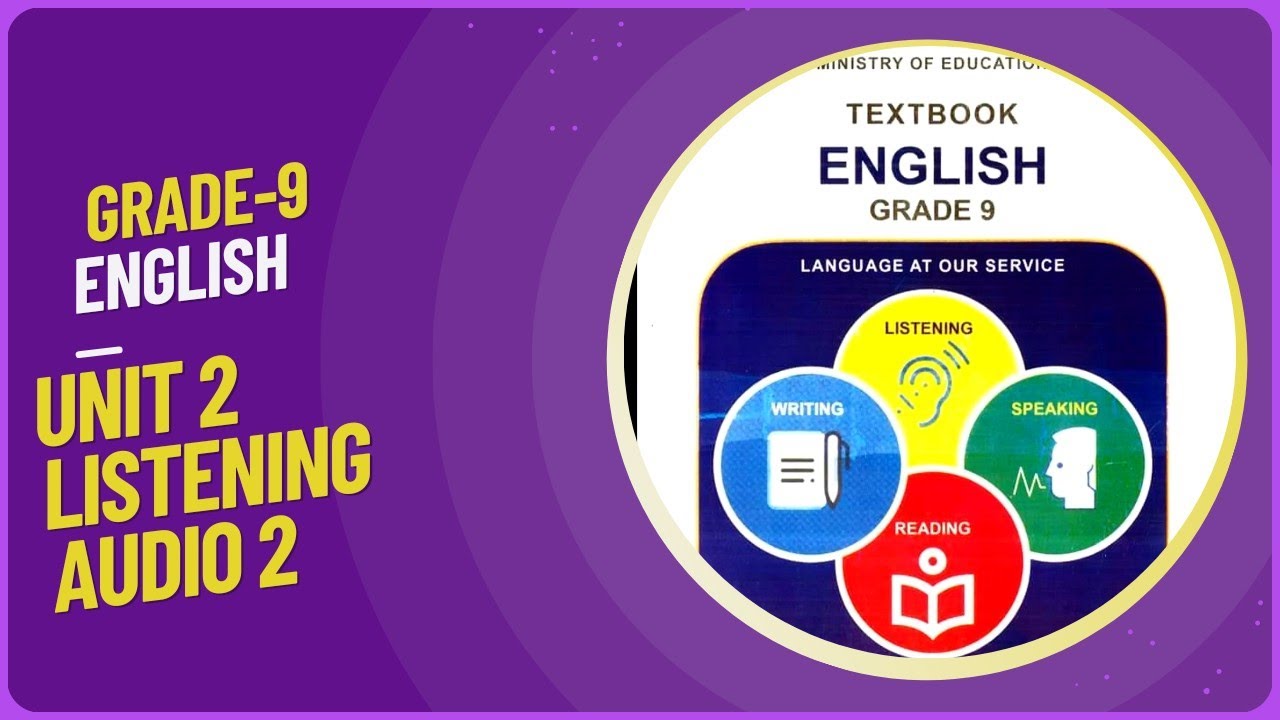 Grade 9 ( New curriculum )                   Unit 2 Lesson 1Ex.3a,3b,4b audio track 2