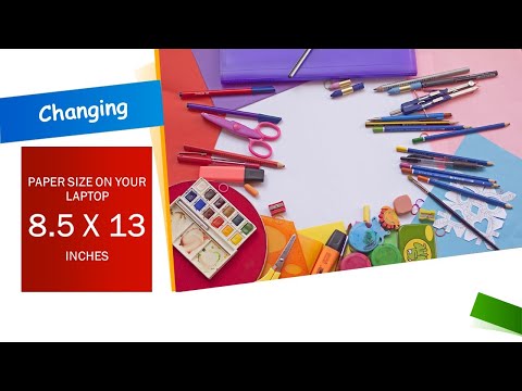 Creating 8.5 x 13 inches paper size