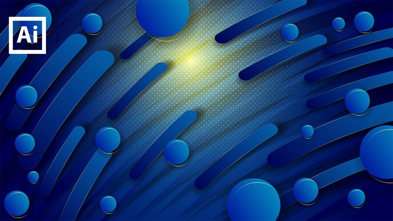 Create 3D Abstract Backgrounds in Adobe Illustrator