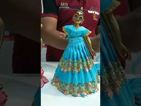 Part-1 How to Wear Radha Krishna Dress, Iskcon Radha Krishna Shringar, How to Dressing RK Deities.