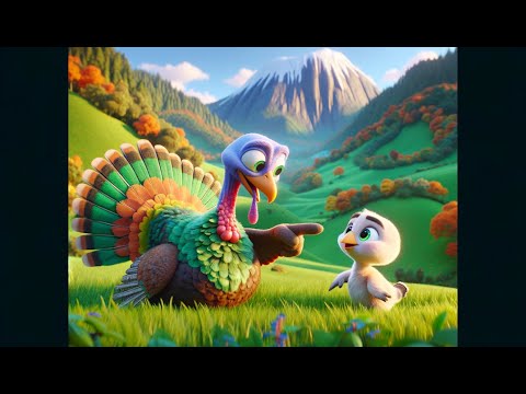 ✨📚 Curro the ungrateful turkey : Children's Stories in English🦃 🌈