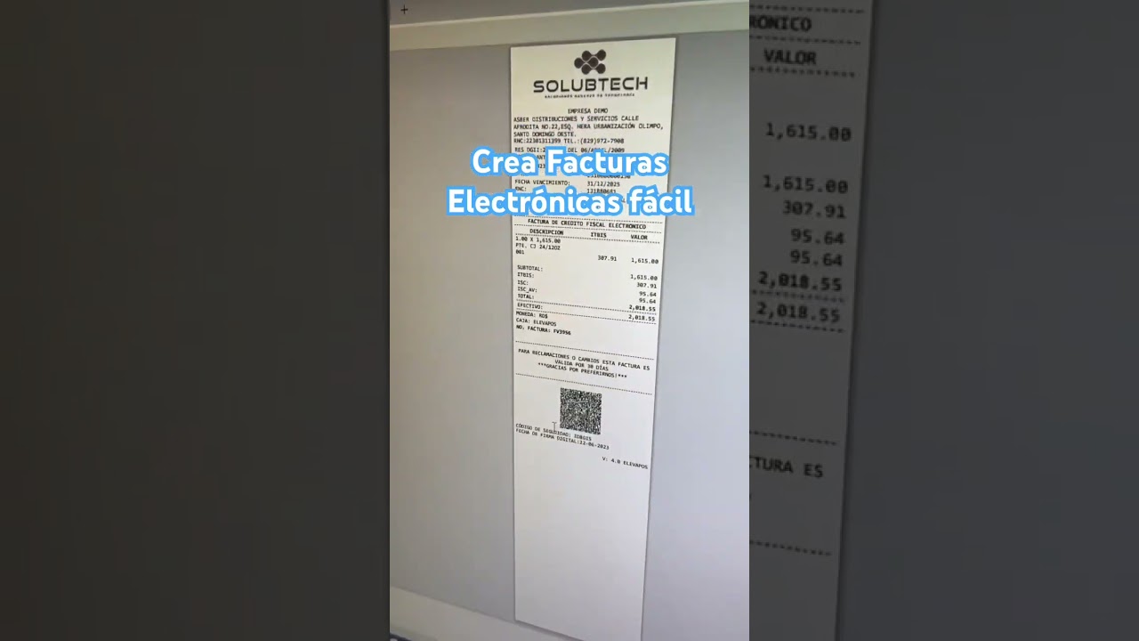 REALIZAR FACTURAS ELECTRÓNICAS ¡CON ELEVAPOS ES MUY FÁCIL!