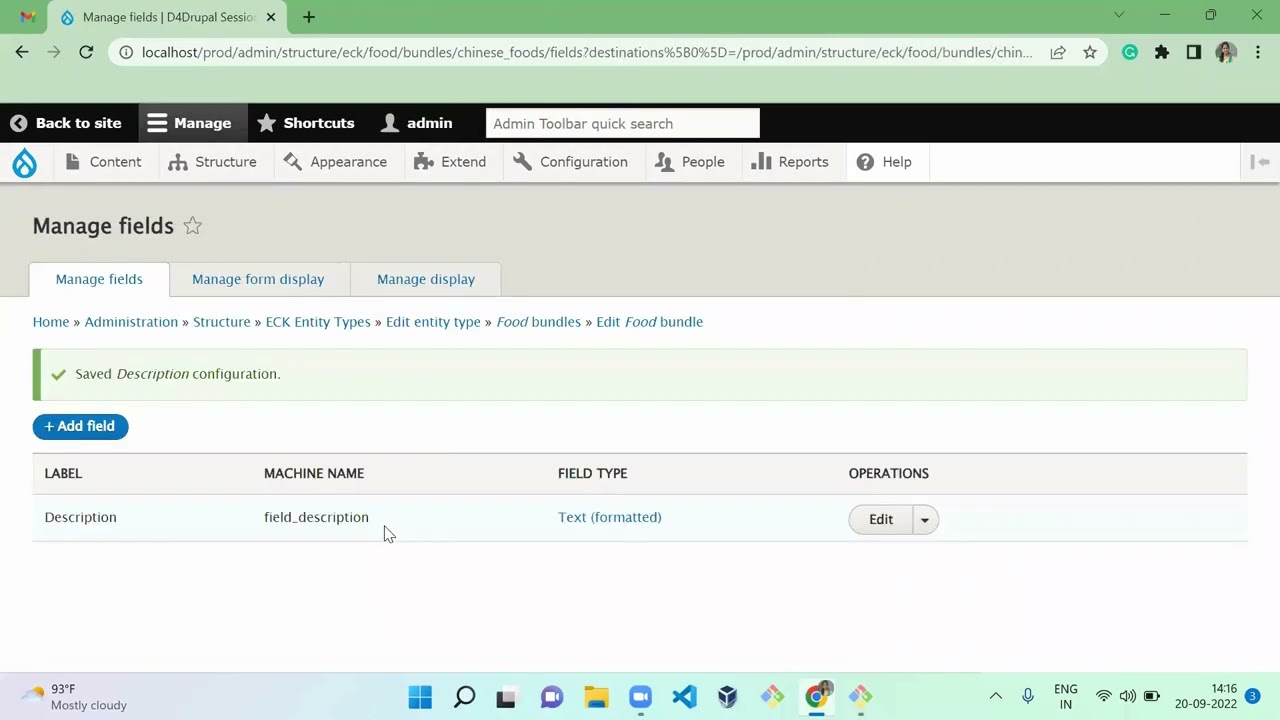 Complete Documentation to use Entity Construction Kit (ECK) module in Drupal8, Drupal 9 | D4Drupal