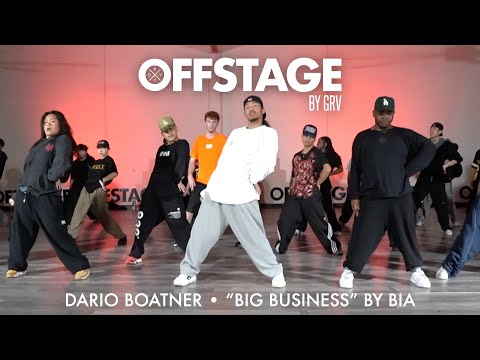 Dario Boatner choreography to “BIG BUSINESS” by BIA at Offstage Dance Studio