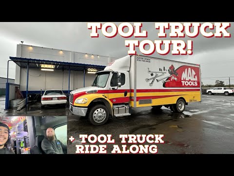Mac Tool Truck Tour and ride along!