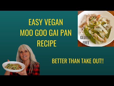 Easy Vegan Moo Goo Gai Pan Recipe / Better Than Take Out