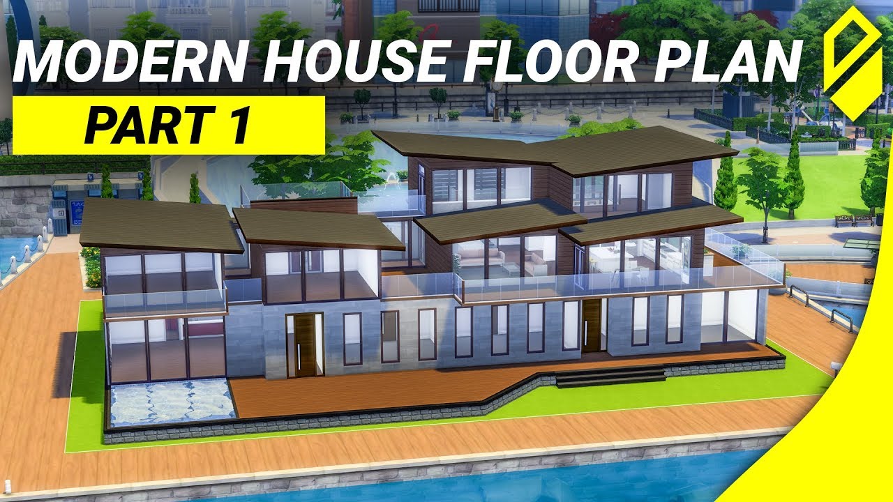 Modern House Floor Plan - Part 1