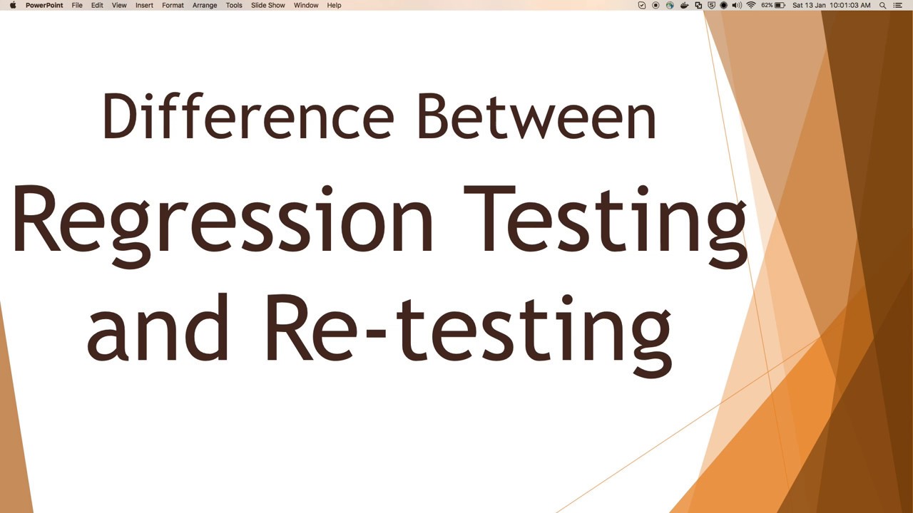 #10 Regression Testing VS ReTesting