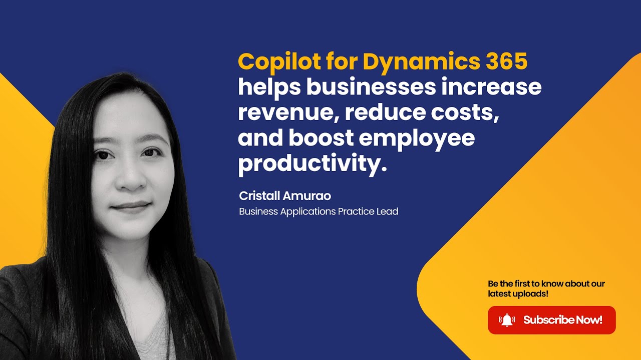 Transform Your Business with Microsoft Copilot for Dynamics 365