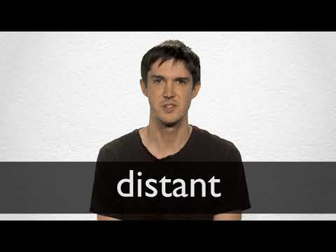 Synonyms of DISTANT | Collins American English Thesaurus