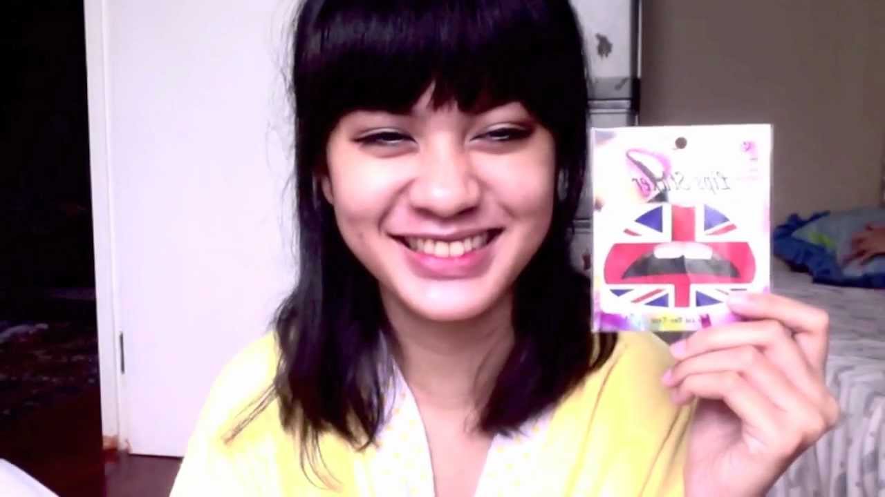 How To Use Lip Sticker / Temporary Lip Tattoos - Tutorial by CHASYA
