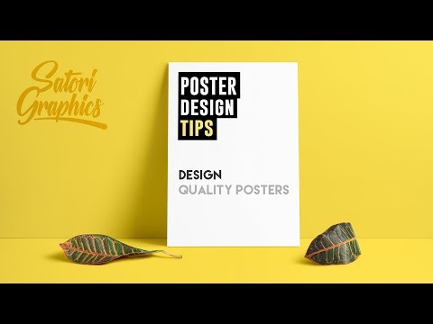 How To Design A Quality Poster | Poster Designing Tips | Fundraising ...