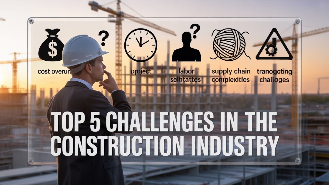 Top 5 Challenges in the Construction Industry | Explained in 90 Seconds