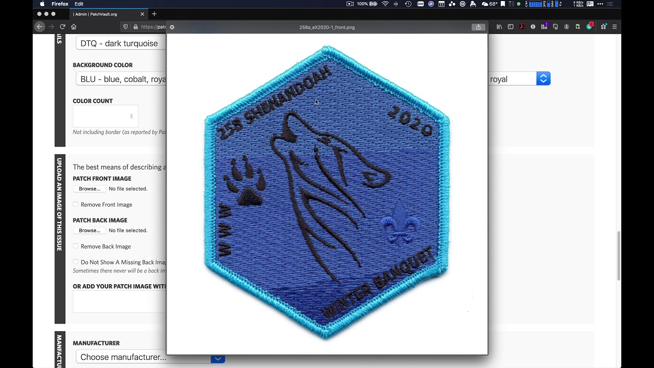 Adding an Issue to PatchVault (January 2020