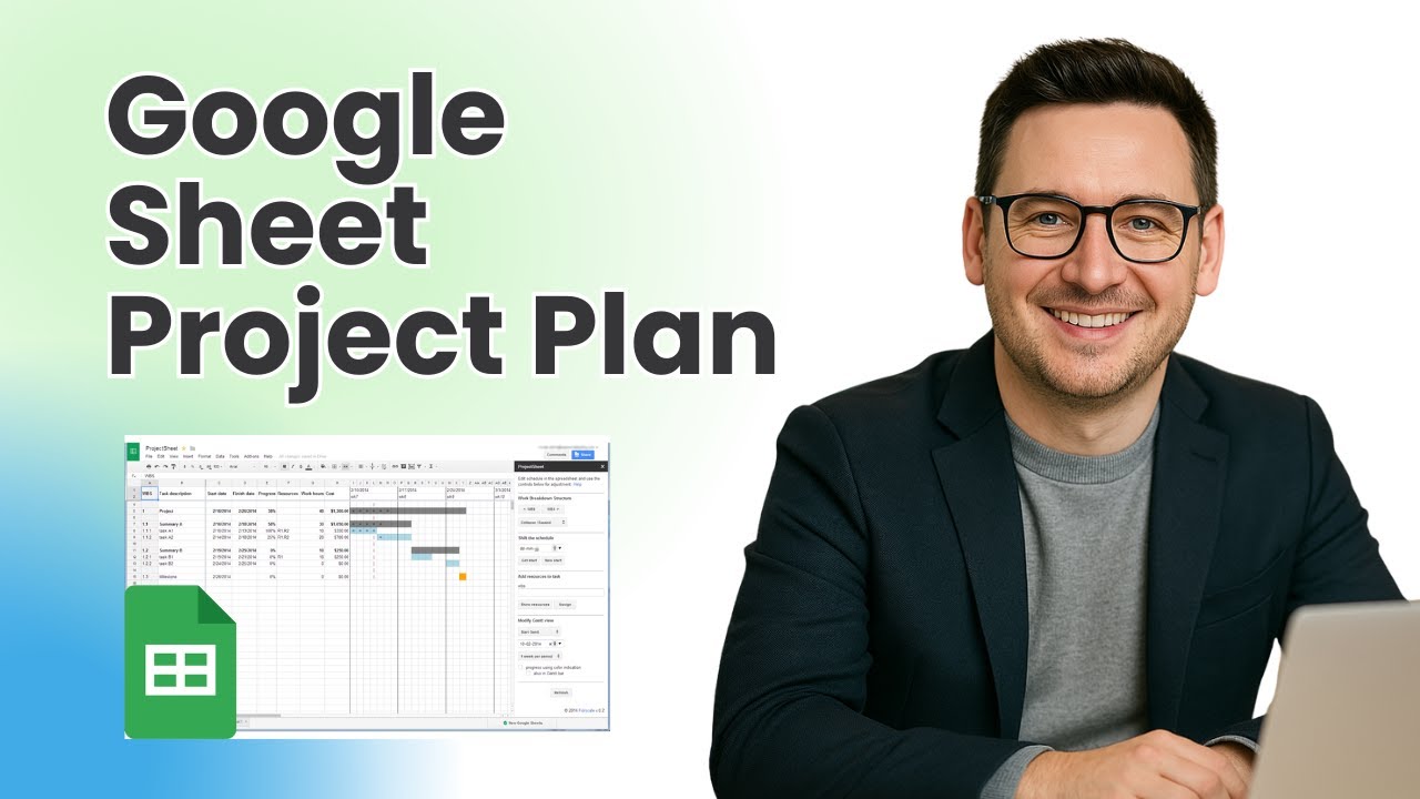How To Create A Project Plan In Google Sheets
