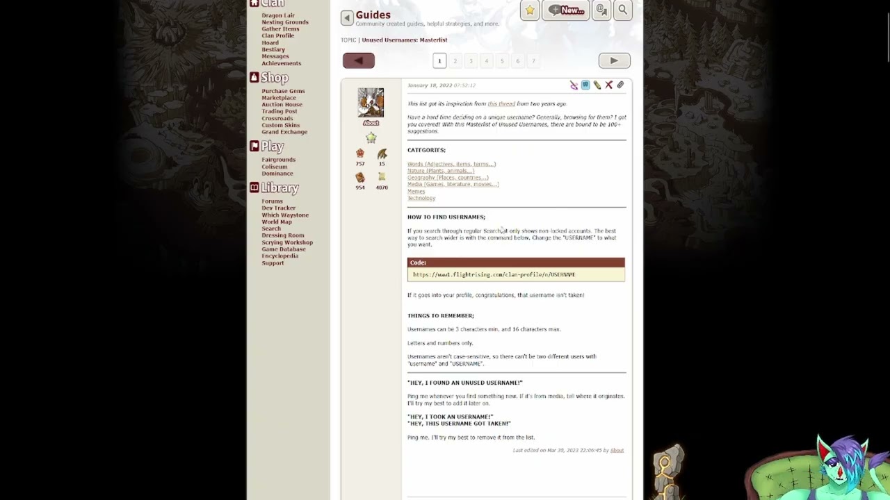 [Alexie Grimm] Flight Rising