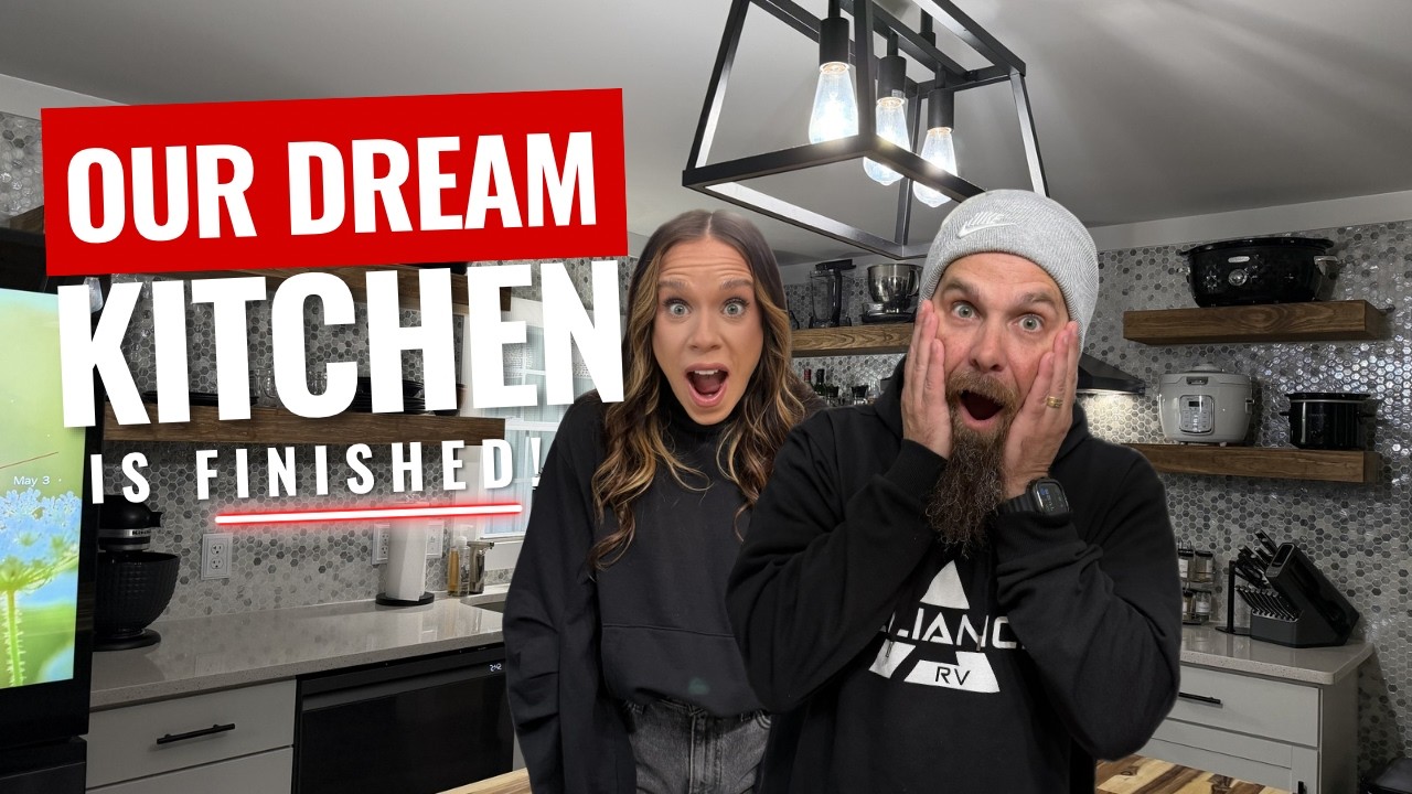 OUR DREAM KITCHEN IS FINISHED!