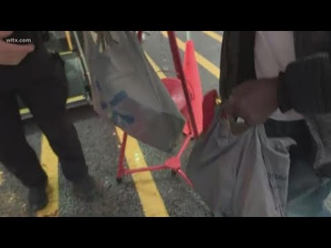 Donations made for Stuff-a-Bus at Garners Ferry Rd. Walmart