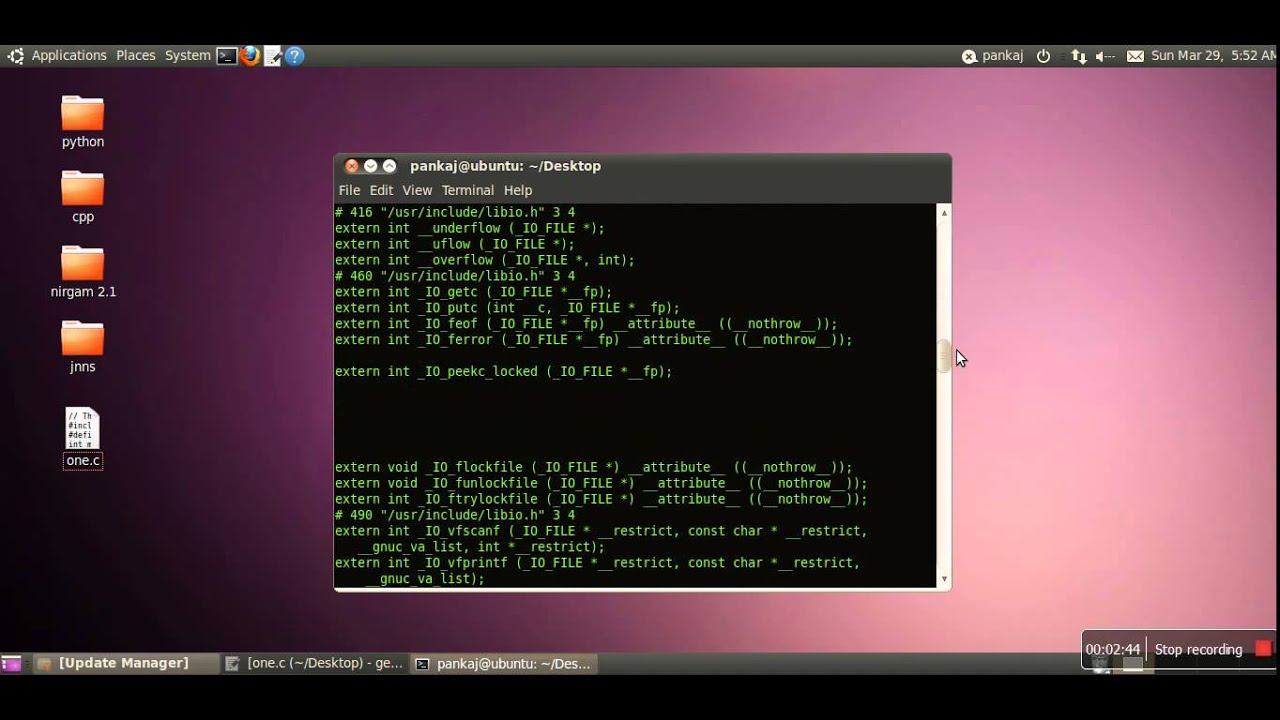 GCC compilation Step by Step explanation with Example