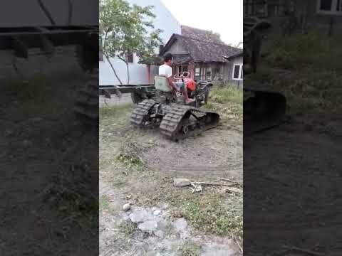 traktor sawah modifikasi pakai ban kombi