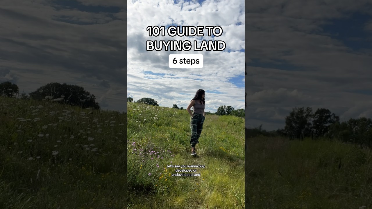 101 guide to buying land: everything you need to know