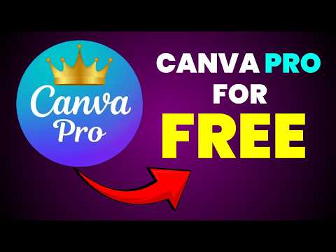 How to Get Canva Pro for Free – 100% Working Trick (2025)