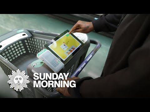 A new generation of shopping cart, with GPS and AI