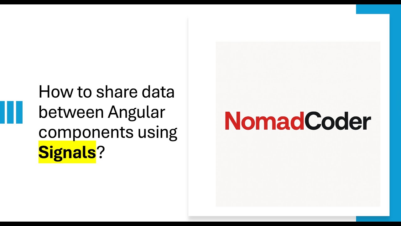 How to share data between Angular components using Signals?