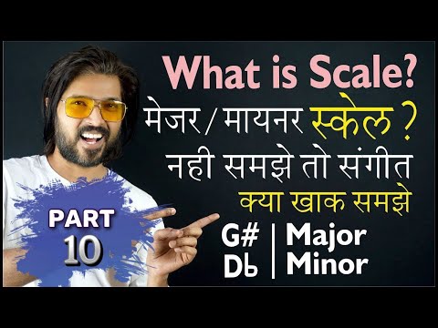 What is Scale in Music | Major Minor Scale | C Scale in Harmonica Piano Flute Guitar