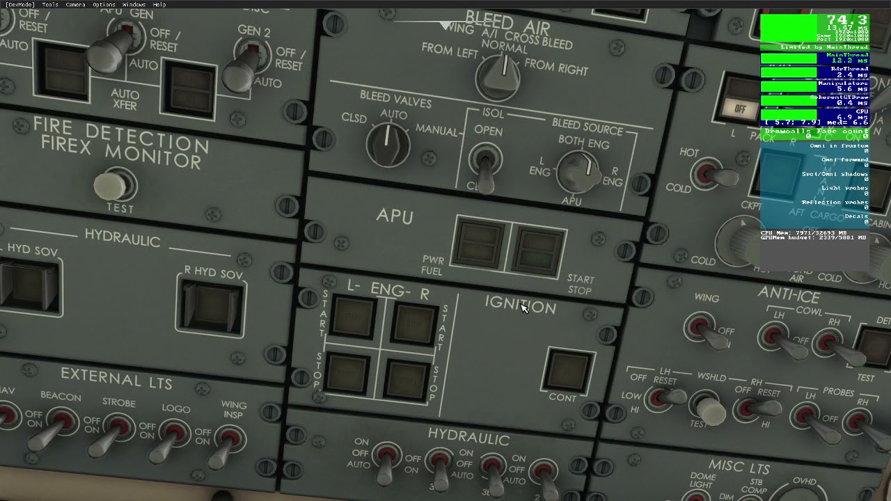 CRJ 700 Cold And Dark APU wont start - Aircraft - Microsoft Flight ...