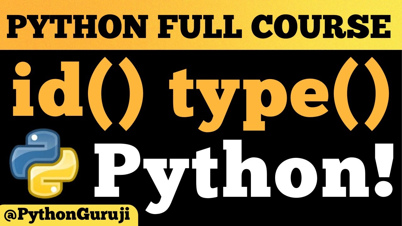 Understanding Object Characterization in Python: id() and type() Explained