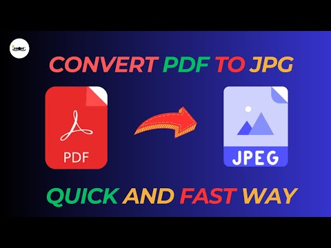 How To Convert PDF To JPG (Free) | PDF To JPG Converter