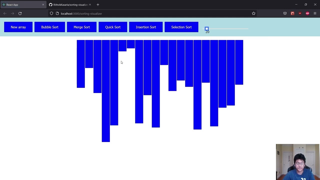 Project Overview: Sorting Algorithm Visualizer