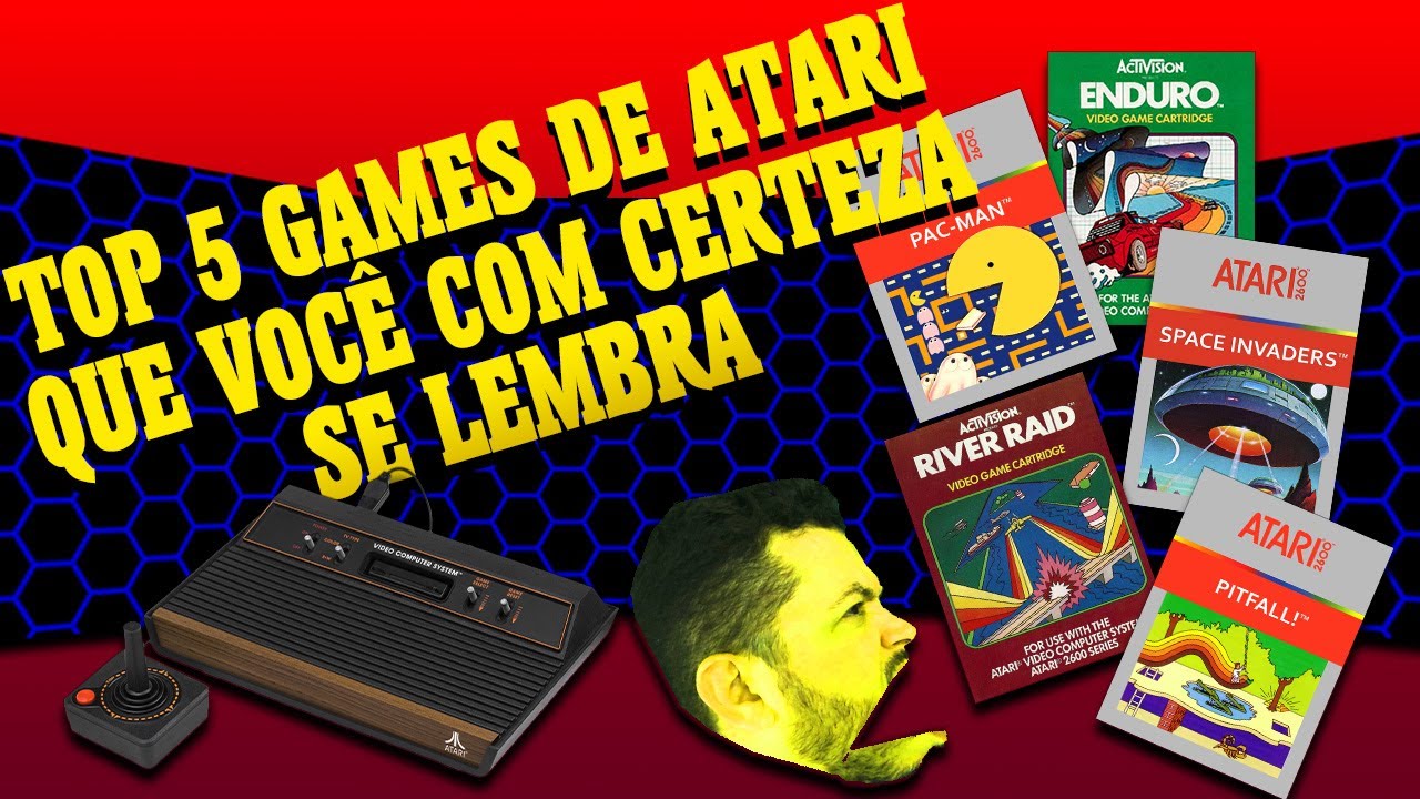 Coleção em Ação Show – Top cinco games de Atari que você com certeza se ...