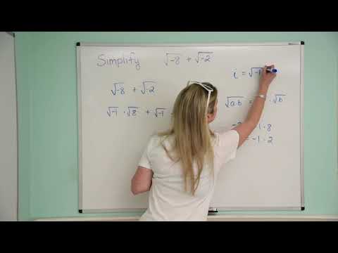 Adding Negative Square Roots