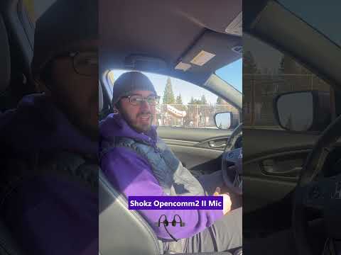 Shokz Opencomm2 II Mic Test In Car VS Kids At Playground | Noise Canceling Mic Test