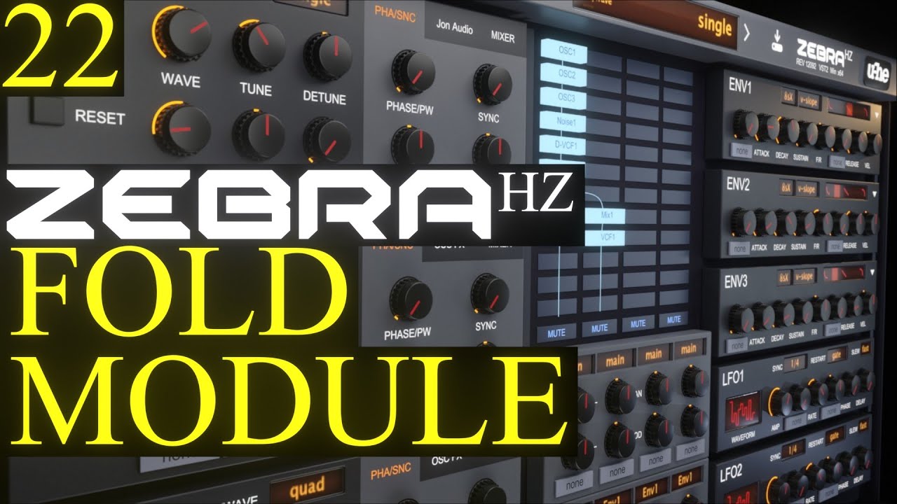 Fold Module Zebra HZ Tutorial Lesson 22