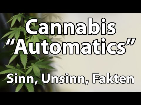 Cannabis "AUTOMATICS" für Einsteiger?