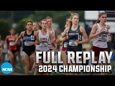 2024 NCAA DIII outdoor track & field championship (May 25) I FULL REPLAY