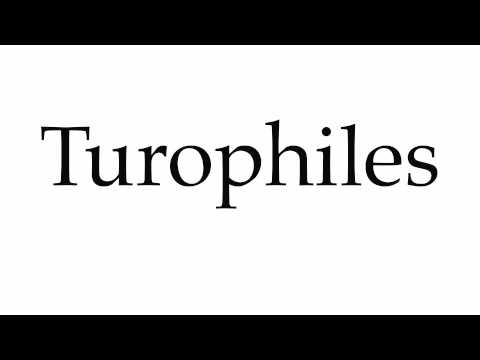 How to Pronounce Turophiles