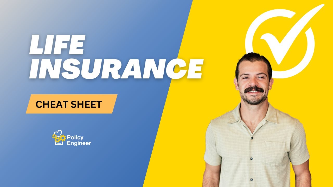 Life Insurance - CHEAT-SHEET Everything You Need To Know Before Buying Life Insurance