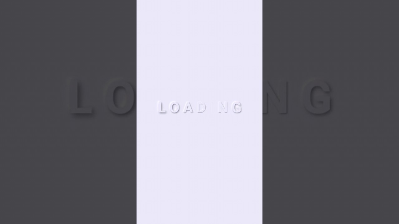 Css neumorphism loading animation #shorts #cssanimation