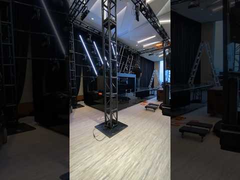 Black stages for rent in Los Angeles CA #blackstage #stagerentals #eventrentals #production