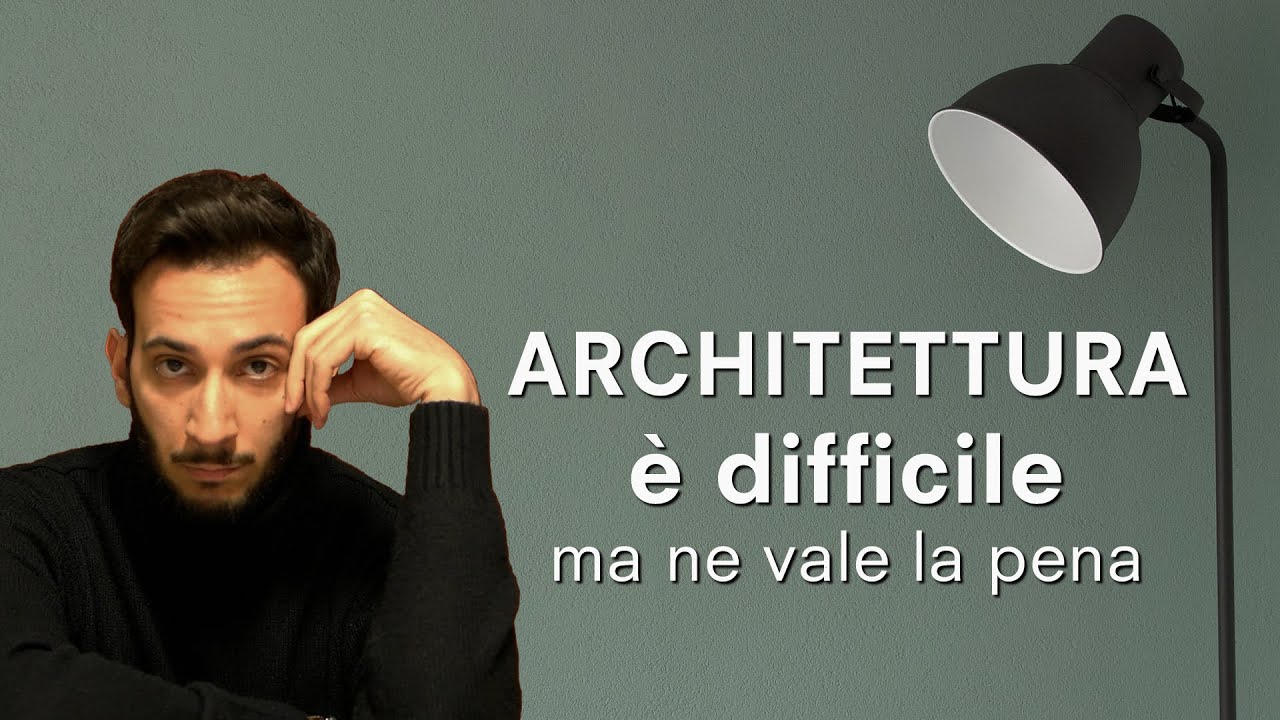 All the difficulties of studying architecture