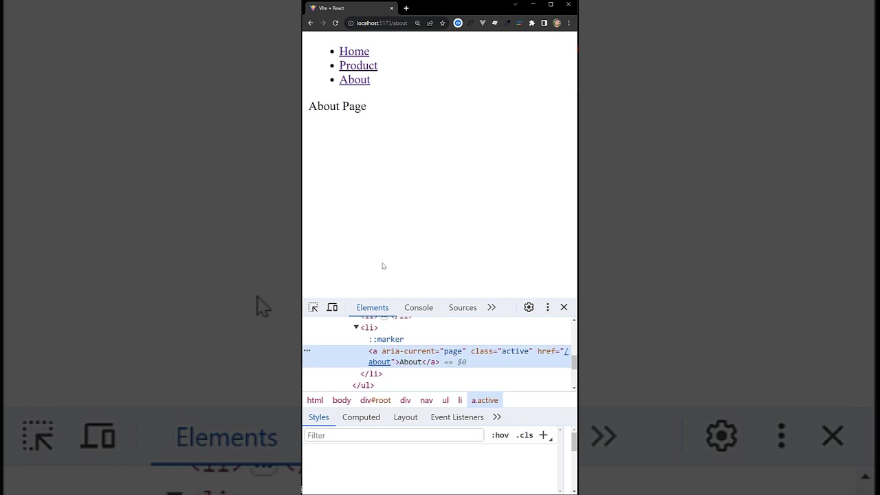 Difference between NavLink and Link in React Router - react18 #javascript #leelawebdev #react