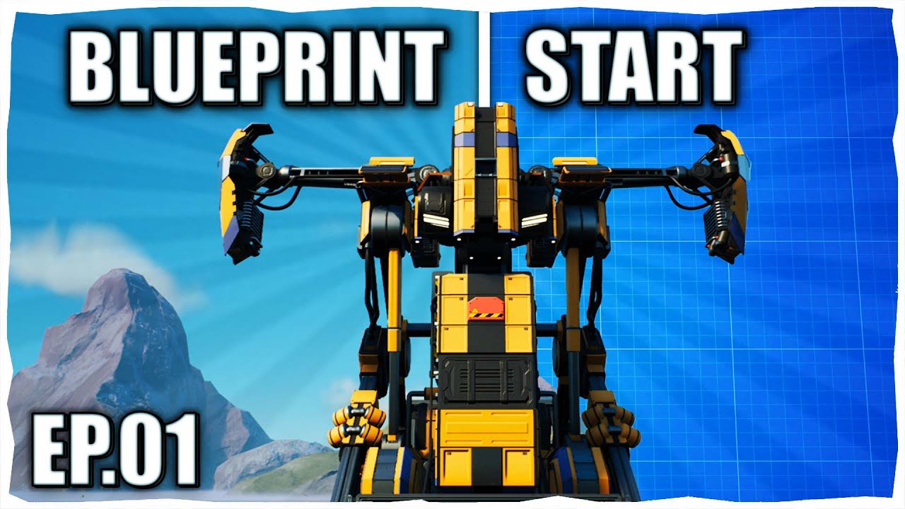 I Started With BLUEPRINTS To Create A Modular Factory - Satisfactory Update 7 Lets Play