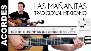 Cómo tocar Las Mañanitas en guitarra, acordes y letra - Guitarraviva