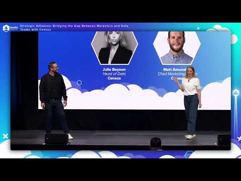 "Strategic Alliances: Bridging the Gap Between Marketers and Data Teams" with Census | SaaStr Annual