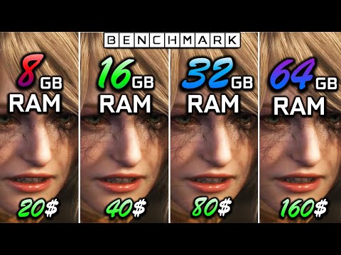 How much RAM do you need in 2023? 8 GB vs 16GB vs 32 GB vs 64GB / Test in 10 Games / 1440p